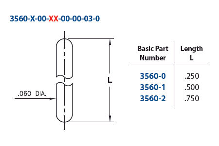 3560 - Pin | Mill-Max Mfg. Corp.