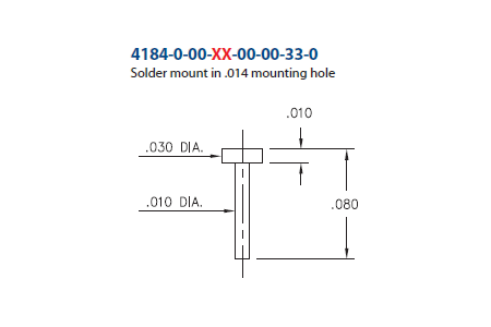 4184 - Pin | Mill-Max Mfg. Corp.
