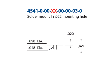 4541 - Pin | Mill-Max Mfg. Corp.