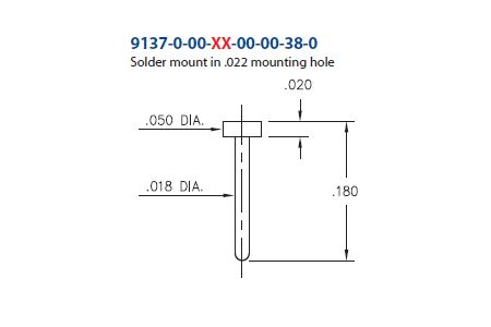 9137 - Pin | Mill-Max Mfg. Corp.
