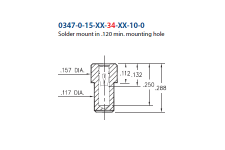 0347 - Receptacle | Mill-Max Mfg. Corp.