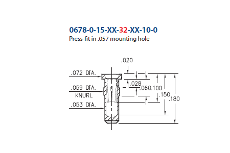 0678 - Receptacle | Mill-Max Mfg. Corp.