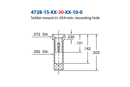 4728 - Receptacle | Mill-Max Mfg. Corp.