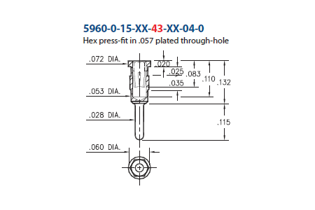 5960 - Receptacle | Mill-Max Mfg. Corp.