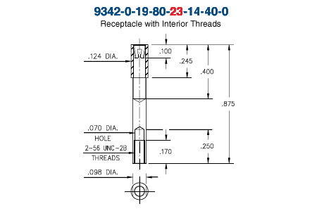 9342 - Receptacle | Mill-Max Mfg. Corp.